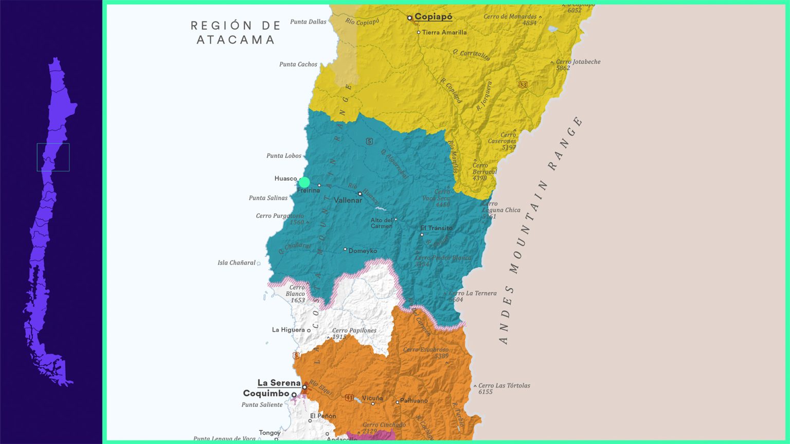 Wine Regions Map – Wines of Chile
