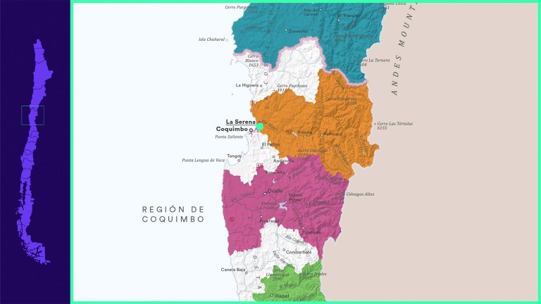 Wine Regions Map – Wines of Chile – Vinos de Chile