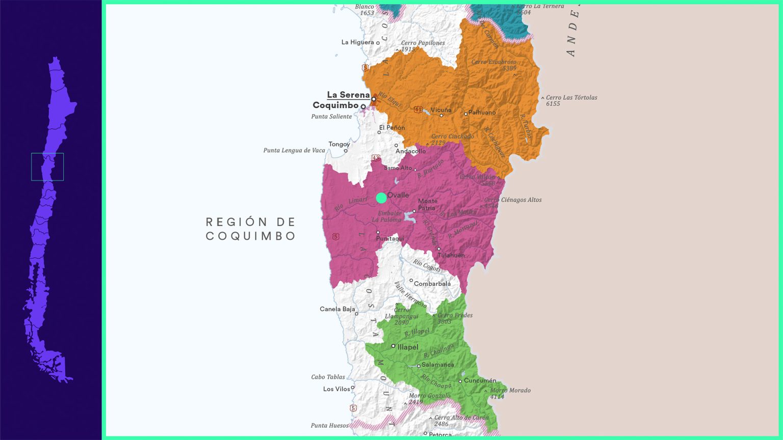 Wine Regions Map – Wines of Chile – Vinos de Chile